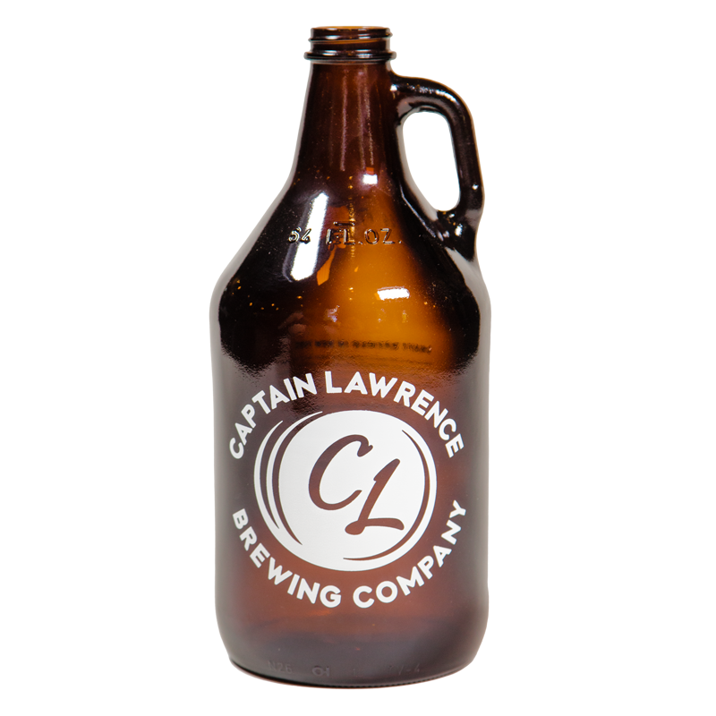 Growler 64oz Glass | Captain Lawrence Brewing Co.